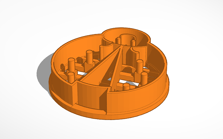 3D design Cookie_cutter_LadyBug - Tinkercad