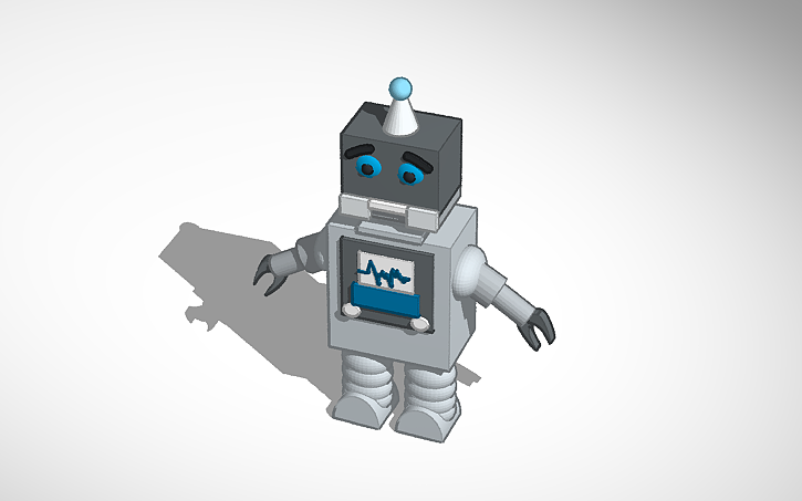 3D design Robot - Tinkercad