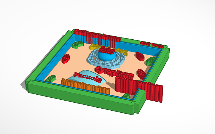 3d Design Alex Buhlers Science Cell Project Tinkercad