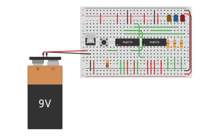 Circuit design click - Tinkercad