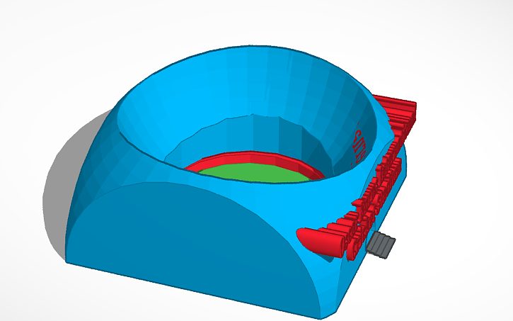 3D design Cricket Stadium - Tinkercad