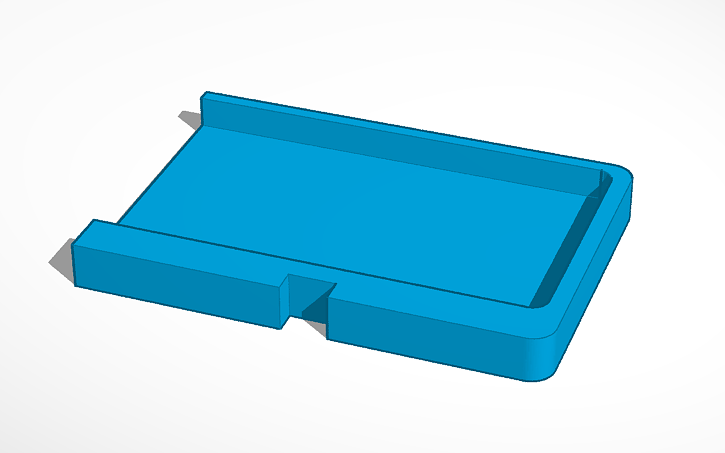 3D design Scan Shelf - Face Plate | Tinkercad