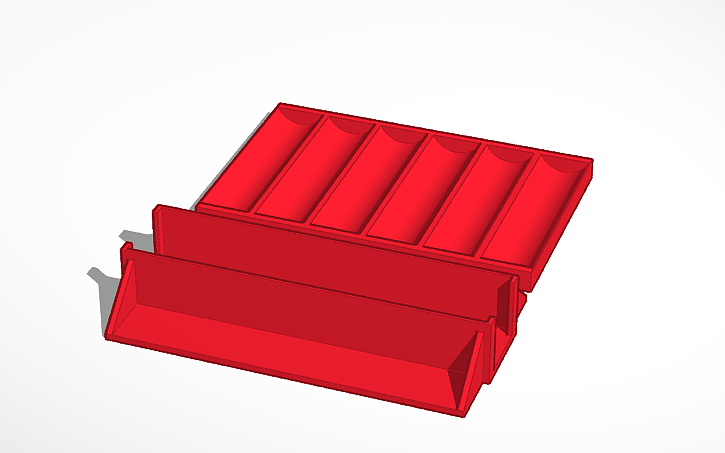 3D design 18650 Tabbing jig - Tinkercad