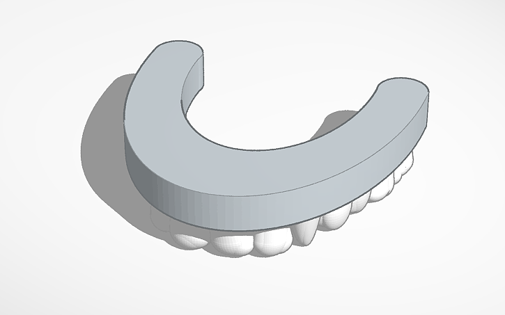 3D design Teeth - Tinkercad