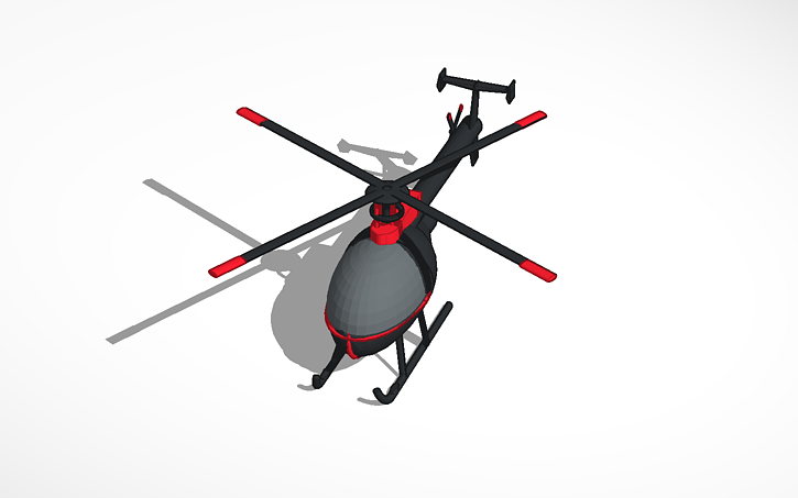 3D design Helicopter - Tinkercad