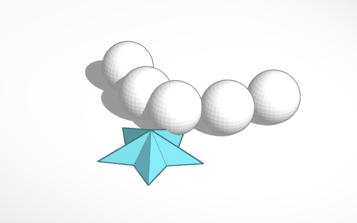 3D design all about pearls - Tinkercad
