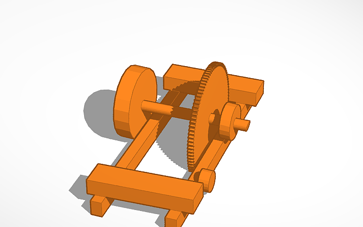 3D design Saw Bench - Tinkercad