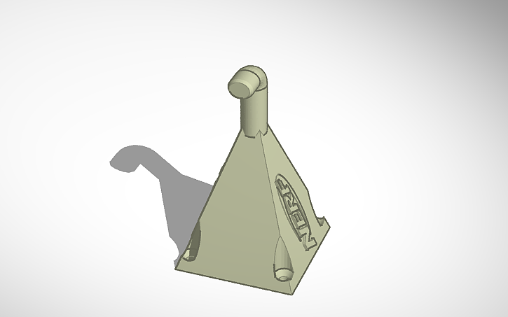 3D design nerf hook | Tinkercad