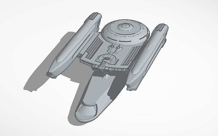 3D design oberth class redesign - Tinkercad