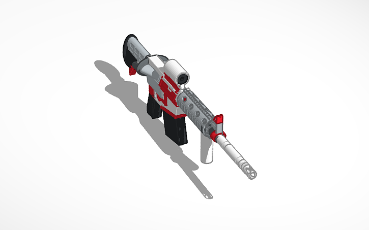 3D design Assualt Rifle | Tinkercad
