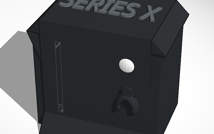 3D design SERIES X Console | Tinkercad