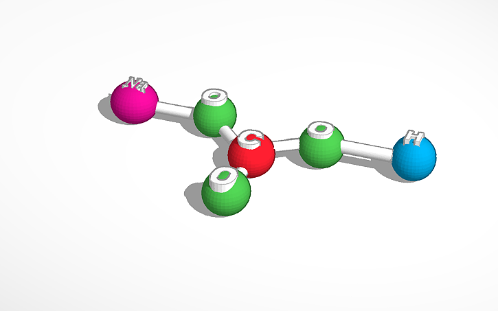 3D design STEAM Molecule | Tinkercad