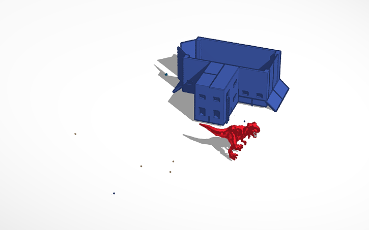 3d Design Copy Of Ark Survival Evolved Trap And Taming Building And Base