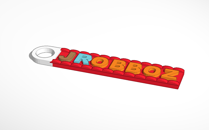3D design Keyring Lesson - Tinkercad
