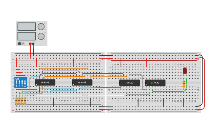 Circuit design FUNCIÓN SIMPLIFICADA_PREGUNTA 1 | Tinkercad
