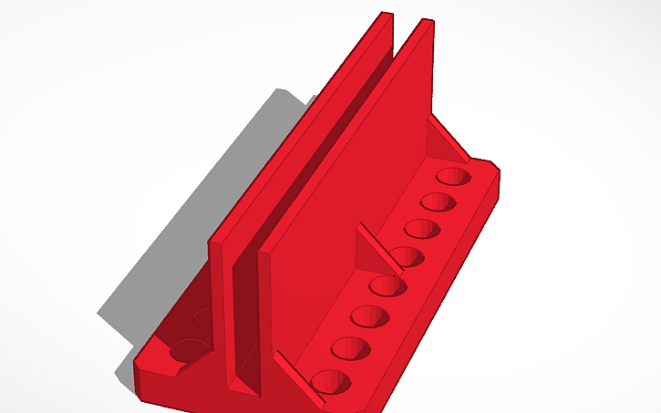 3D design Bashsea-tube-holder - Tinkercad