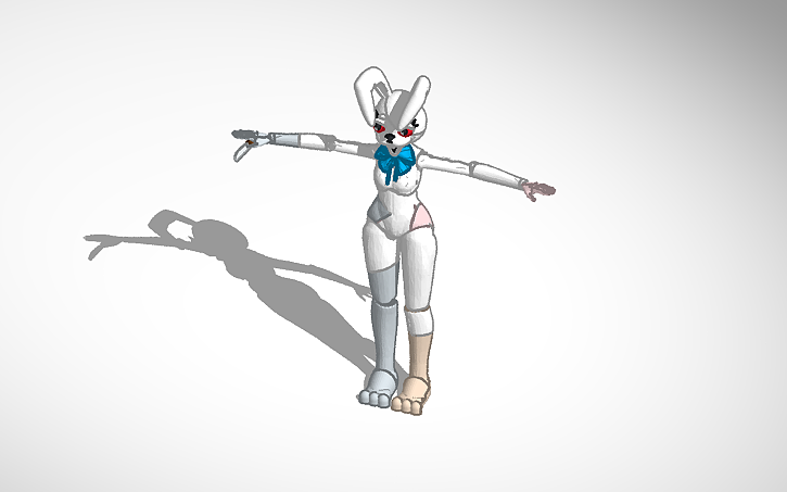 3D design FNAF Security Breach (Vanny) - Tinkercad