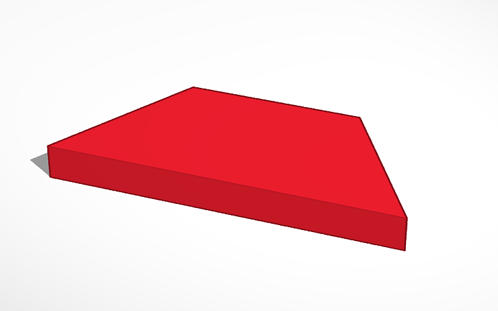 3D design Copy of trapezoid - Tinkercad