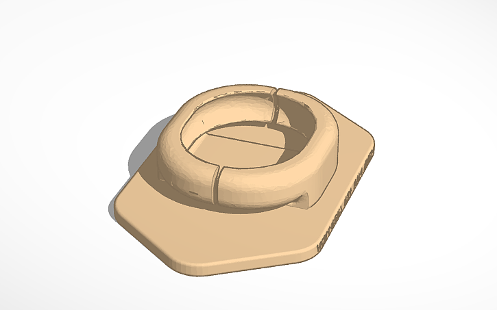 3D design SW Magic Band Card - Tinkercad