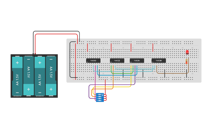 Circuit Design Tugas Responsi Modul 3 Tinkercad