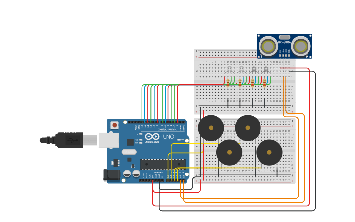 Circuit design 3102 - Activity 5 - Ultrasonic Sensor with Piezo and LED ...
