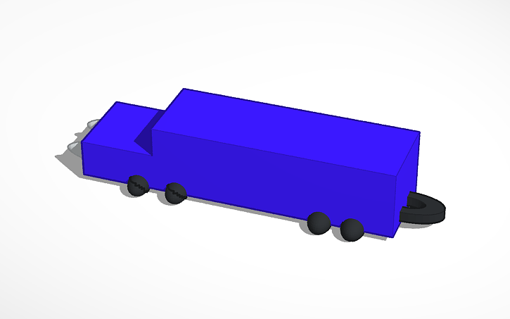 3D design Train(diesel locomotive) - Tinkercad