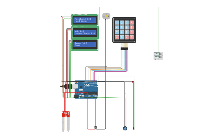 Circuit Design Modern Agriculture Tinkercad
