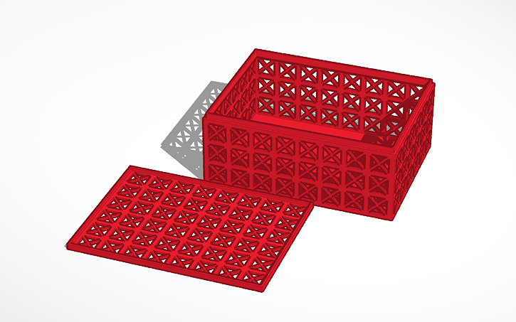 3D design Dice Box | Tinkercad