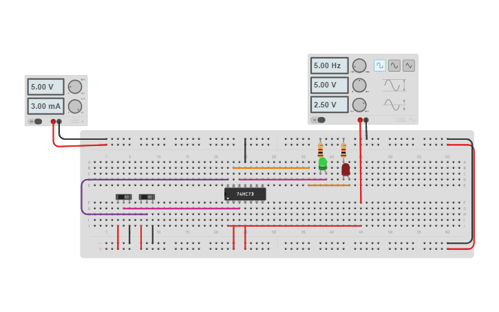 Circuit Design Jk Flip Flop Tinkercad