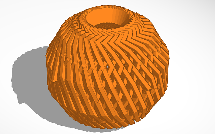 3D design Vase volume 1 | Tinkercad