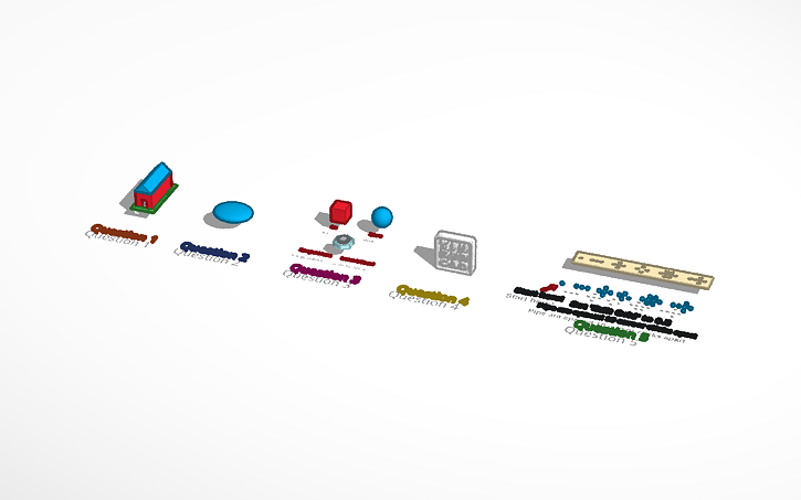 3D design Copy of Unit 3 Tinkercad Assessment | Tinkercad
