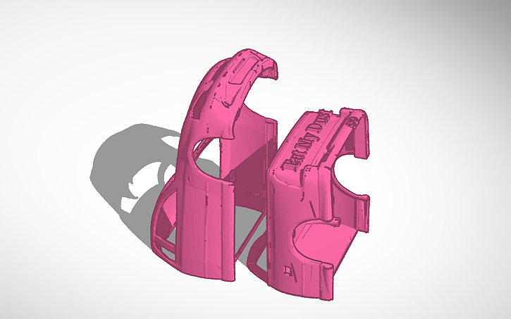 3D design RC Car Body 1/8 scale - Tinkercad