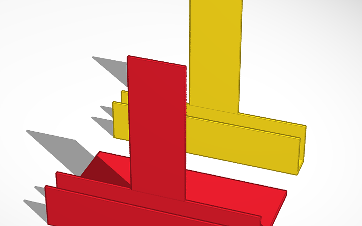 3D design Paper Holder - Tinkercad