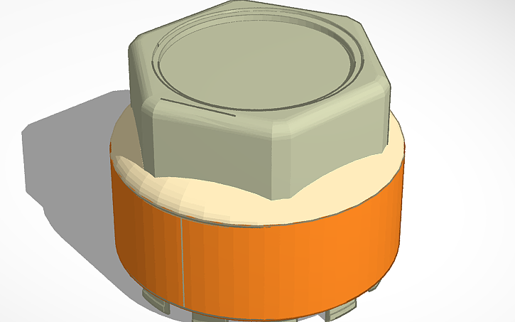 3D design Third gen wheel hub cap | Tinkercad