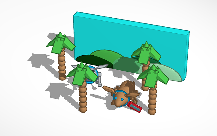 3D design #balljoint Droid dog New | Tinkercad