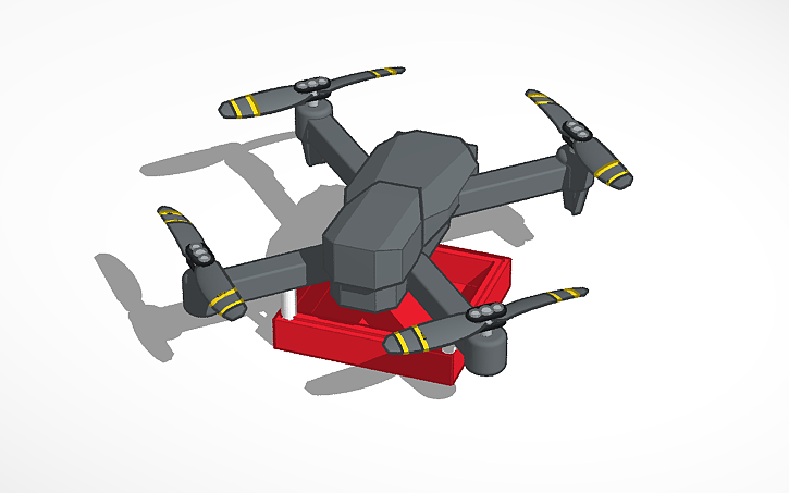 3d Design Drone Tinkercad 