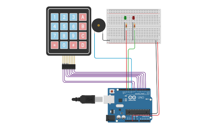 Circuit Design Progetto Iot Tinkercad