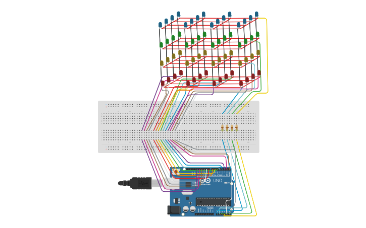 Circuit design UTS PROJCT - Tinkercad
