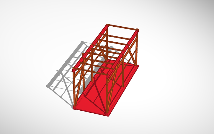 3D design Bridge - Tinkercad