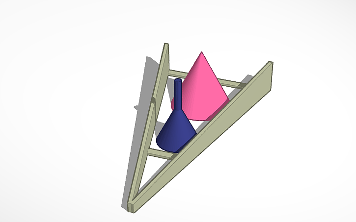 3D design Gravity Defying Ramp - Tinkercad