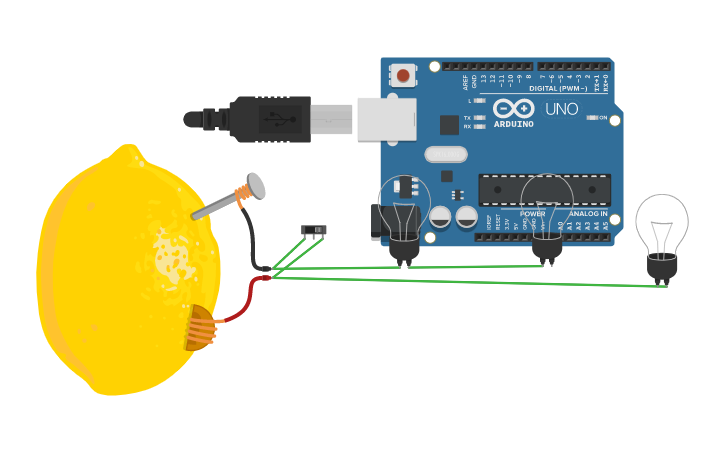 Circuit design SERIES CONNECTION - Tinkercad