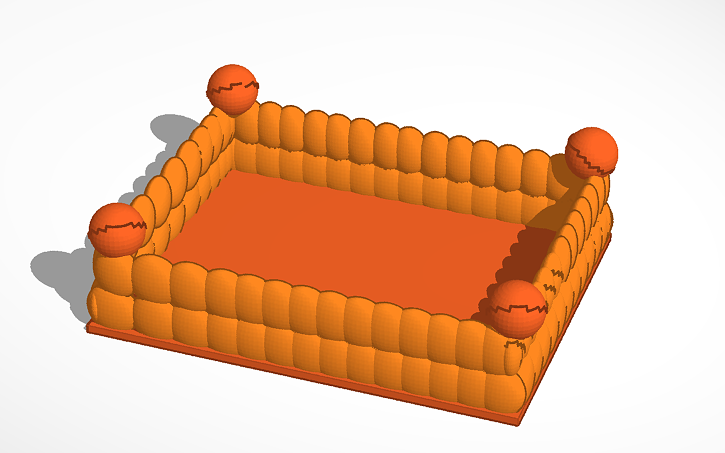 3D design Bouncy Castle - Tinkercad
