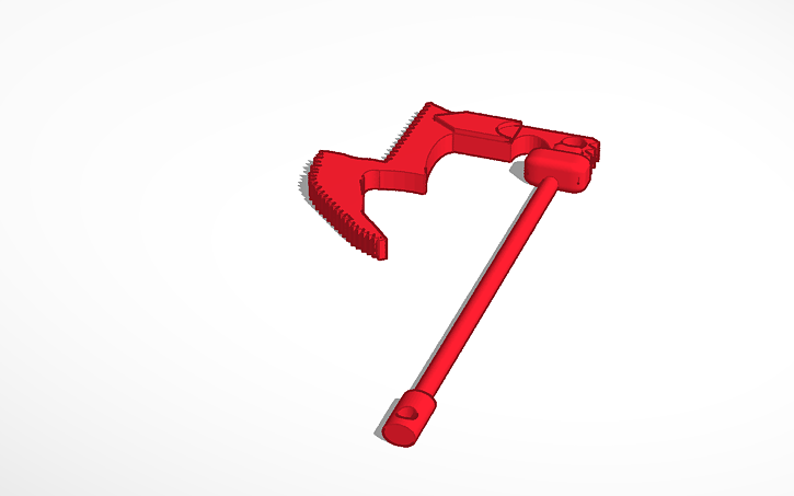 3D design Juuzou's weapon (Tokyo Ghoul) - Tinkercad