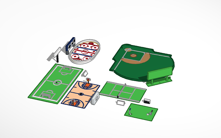 3d Design Ultimate Sports World Tinkercad