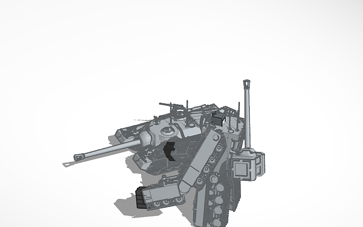 3D design T-95 TD Transformer | Tinkercad