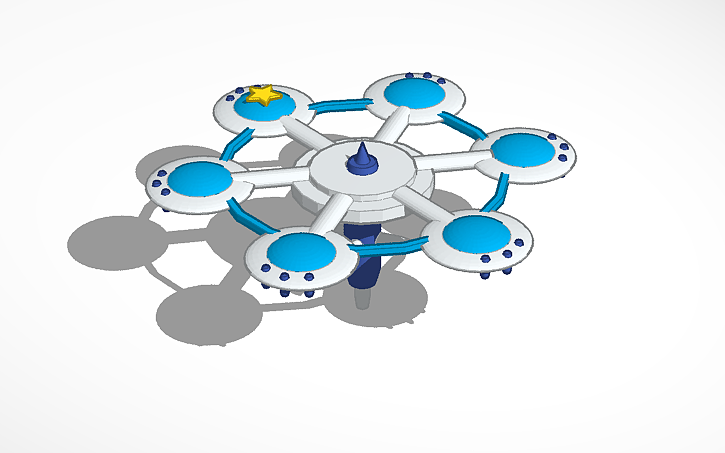 3D design Space Station - Tinkercad