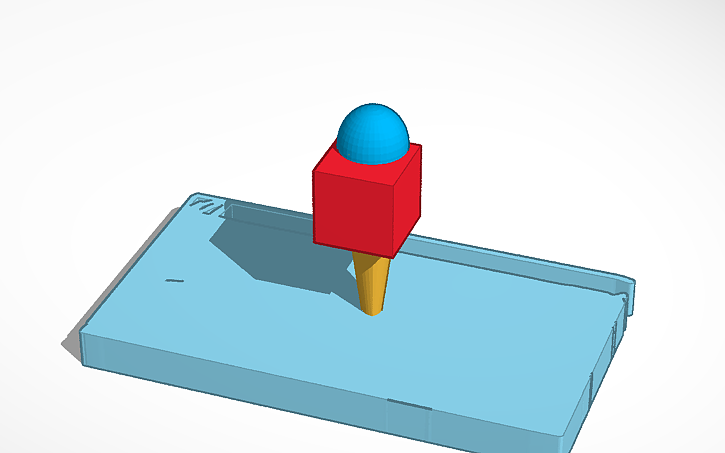 3D design microphone scribbly | Tinkercad