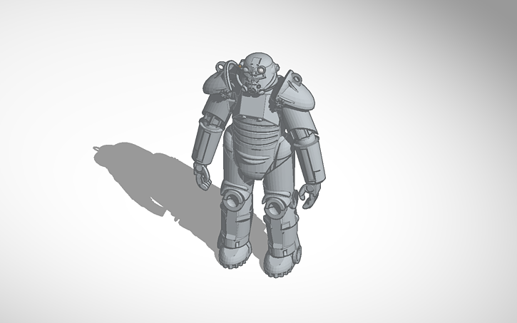 3D design Fallout Power Armor - Tinkercad