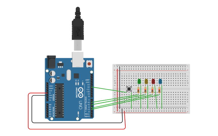 Circuit design Daring Inari-Kasi | Tinkercad