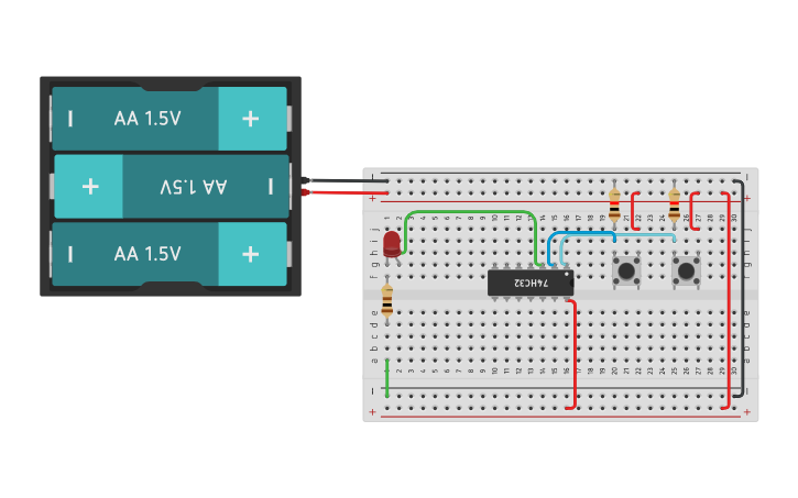 Circuit design assignment1 - Tinkercad